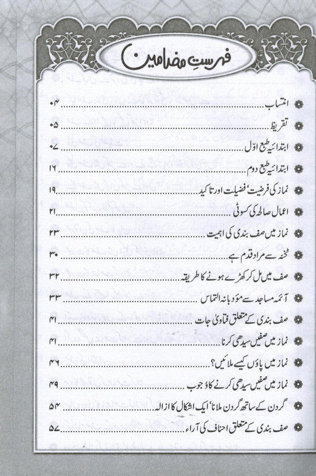 Namaz Mein Saf Bandi Aur Ba-Jamaat Namaz Ke Masail – Urdu Islamic Book ...