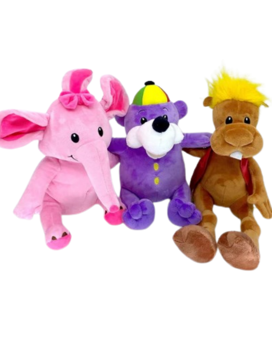 Zaky, Kazwa & Nadeen Plush Toy Set | Islamic Educational Soft Toys for ...