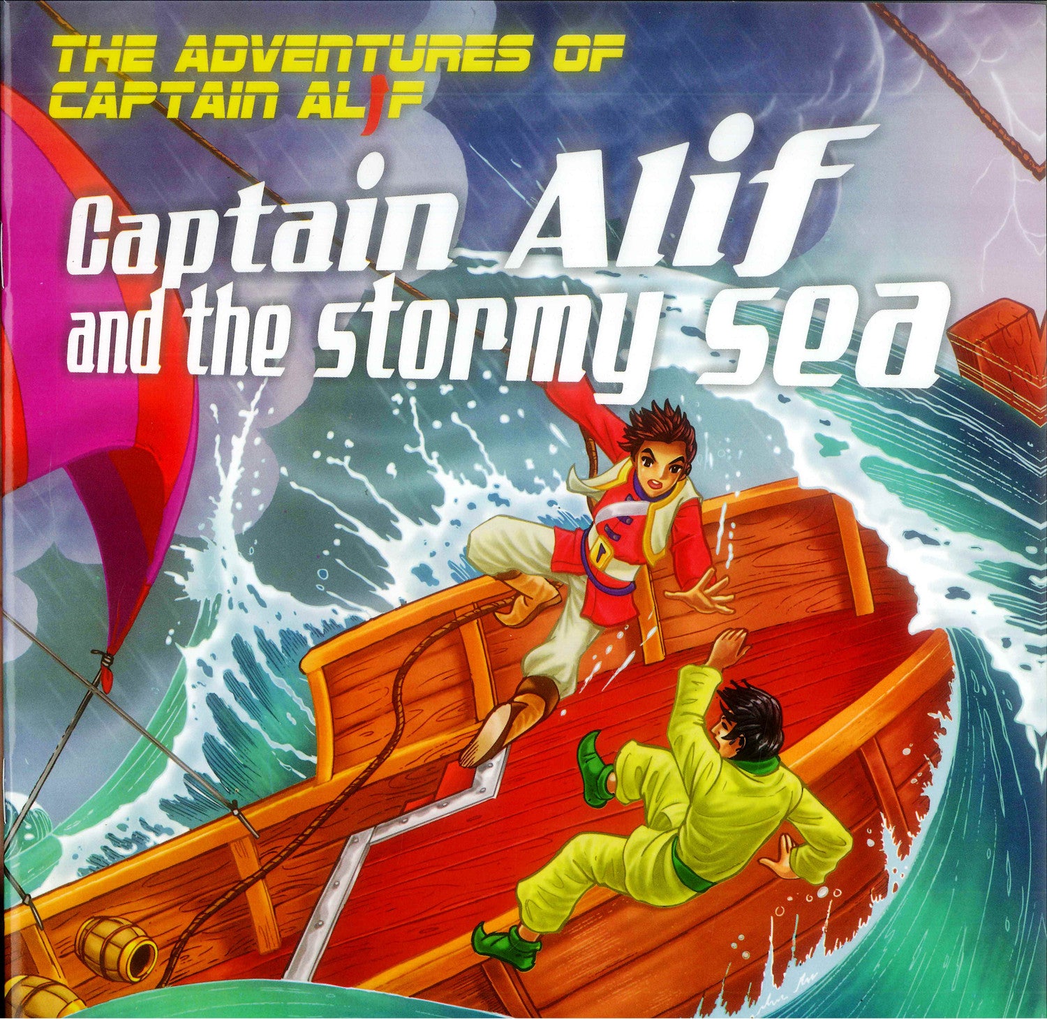 Captain Alif and the Stormy Sea – Islamic Adventure Storybook for Chil ...